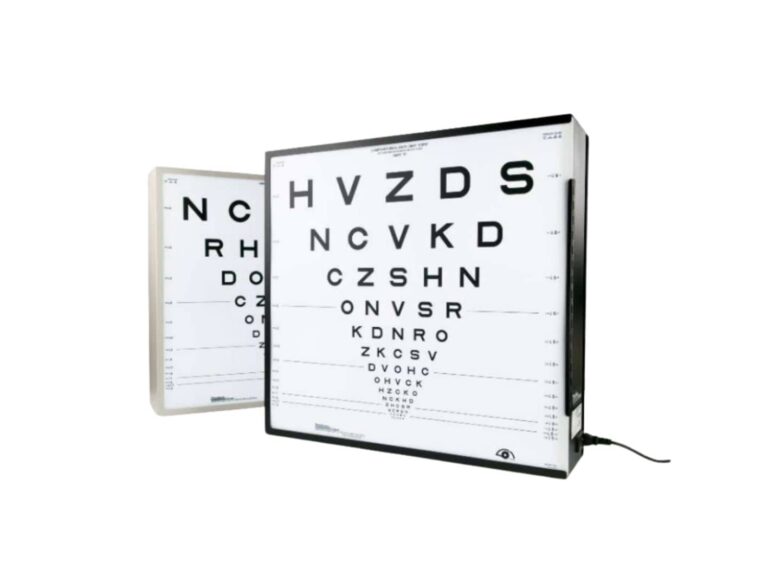 KIT DE GABINETE ETDRS retroiluminado original - Oftálmica Instruments